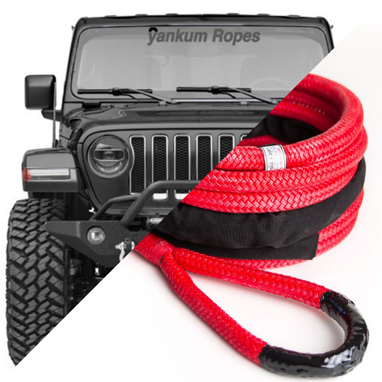 7/8" Kinetic Recovery Rope | Python | Yankum Ropes – Legendary ...